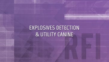 Explosive Detection and Utility Canine Support