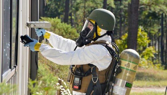 Barksdale Airmen Practice Their CBRN Skills