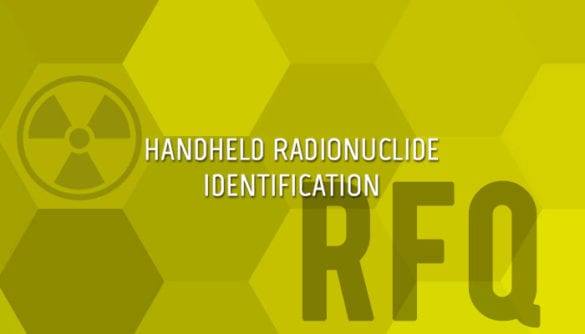 Handheld Radionuclide Identification Device
