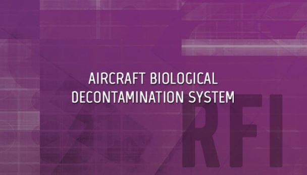Aircraft Biological Decontamination System
