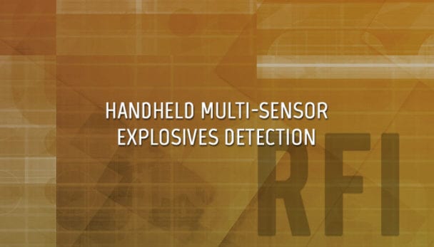 Handheld Multi-Sensor Explosive Hazard Detection Systems