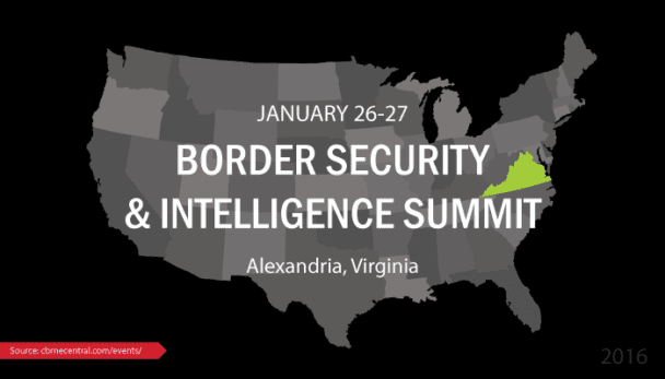 Border Security & Intelligence Summit 2016