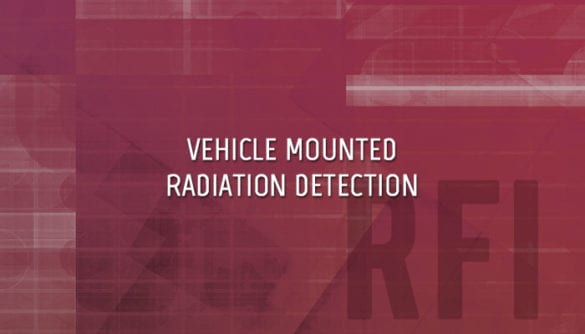 Vehicle Mounted Radiation Detection System Performance