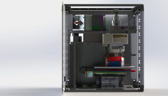 CBRNE Forensics: Chemical Fingerprint Imaging System
