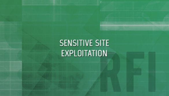Sensitive Site Exploitation Tactical Forensics