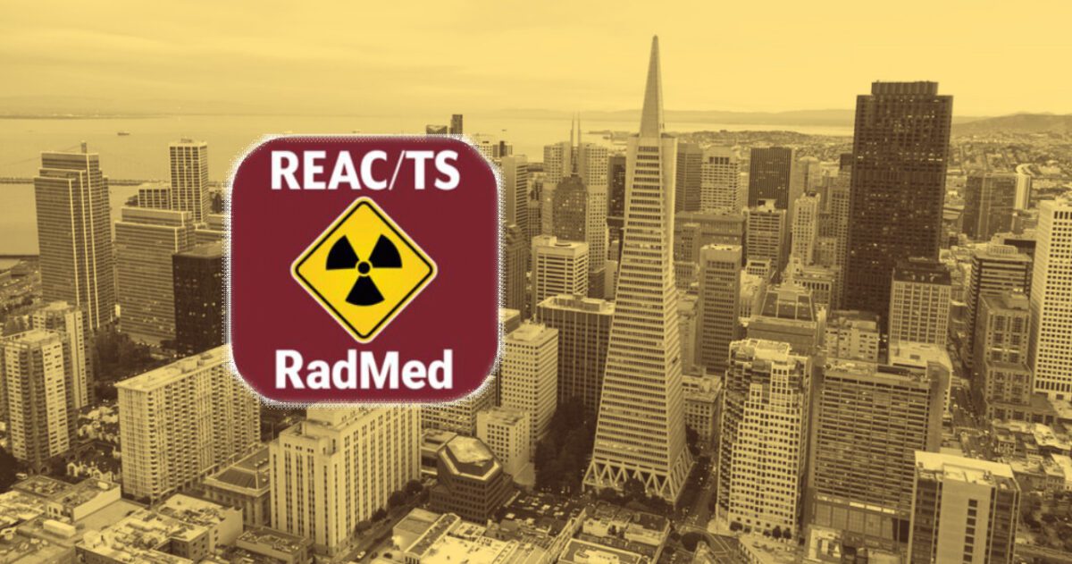 Medical Management of Radiation Emergencies: REAC/TS Launches New ...