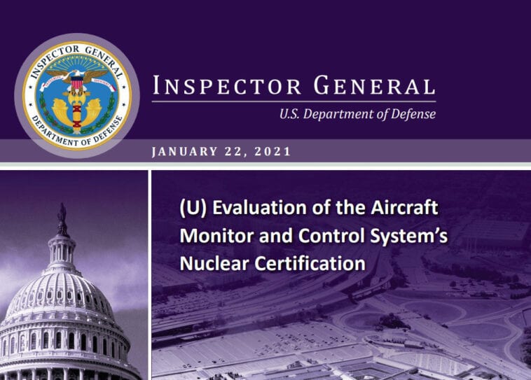 Inspector General Report: Evaluation of the Aircraft Monitor and ...